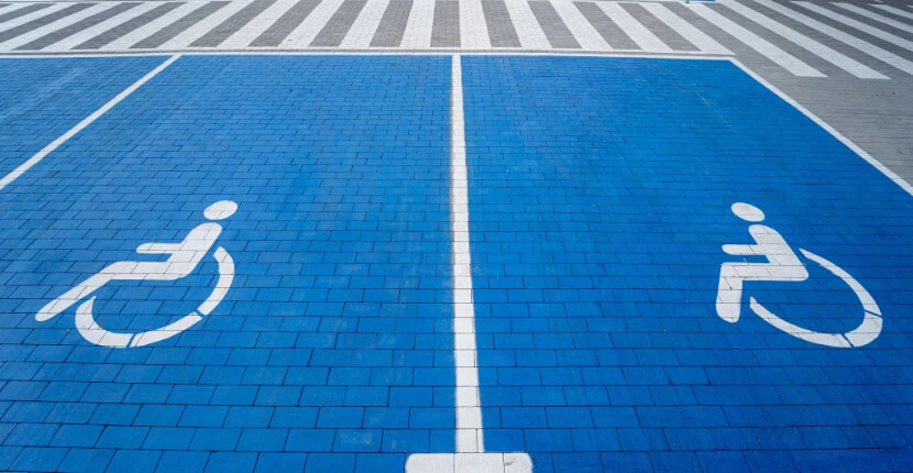 Disabled Parking Bay Markings